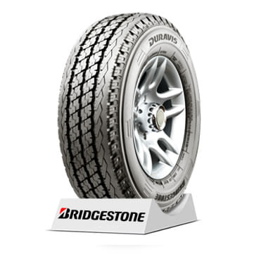 Pneu Bridgestone aro 16 - 195/75R16 - Duravis R630 - 107/105R - KDPneus